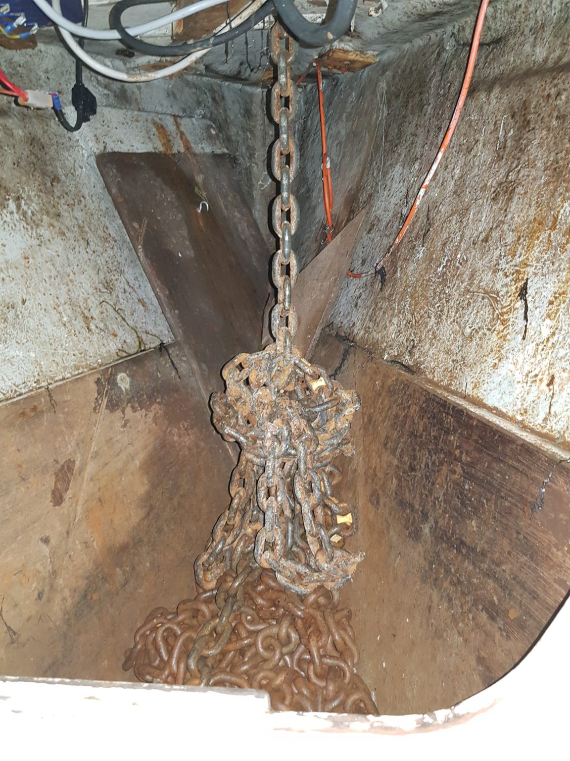 Chain locker – Old Man Sailing